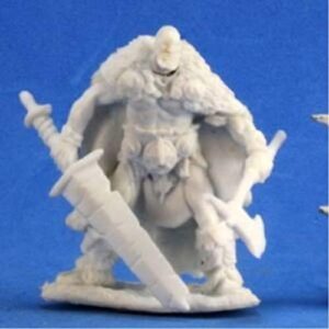 REAPER 77199 Bones Thund Bloodwrack, Barbarian Miniature