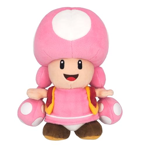 Sanei Super Mario All Star Collection AC33 Toadette 7.5" Plush