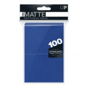 ultra pro 7442784514 deck protectors - pro-matte blue