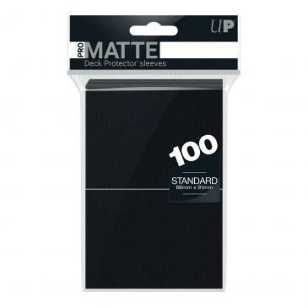 Ultra Pro 7442784515 Deck Protectors - Pro-Matte Black