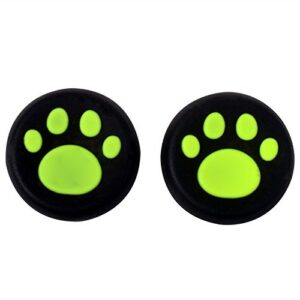 gametown® analog controller cap cover thumb stick grip for sony ps4 ps3 xbox one 360 controller green cat pad