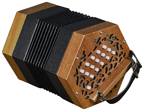 Trinity College AP-1230 Anglo-Style Concertina,Walnut