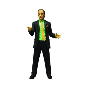 mezco toys breaking bad: saul goodman (green shirt version) 6" action figure