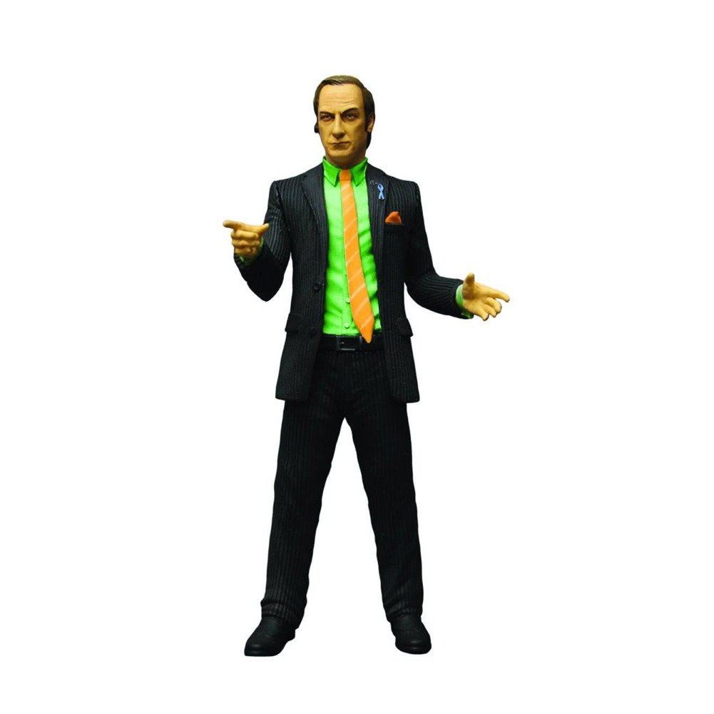 Mezco Toys Breaking Bad: Saul Goodman (Green Shirt Version) 6" Action Figure