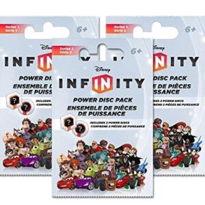 Disney Infinity Power Disc Packs - 3 Pack Bundle (One Each of Series 1, 2 & 3)