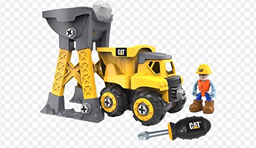 Toy State Caterpillar CAT Junior Operator Dump Truck Construction Vehicle