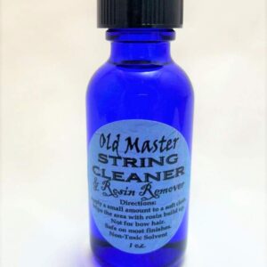 Old Master String Cleaner and Rosin Remover (Blue)