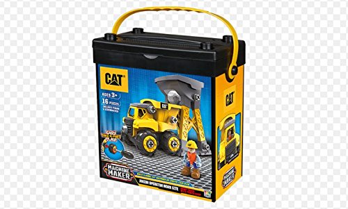 Toy State Caterpillar CAT Junior Operator Dump Truck Construction Vehicle