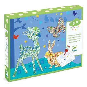 djeco colorful parade painting set