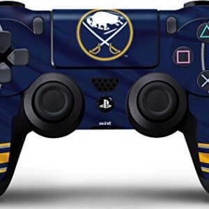 Skinit Decal Gaming Skin Compatible with PS4 Controller - Officially Licensed NHL Buffalo Sabres Home Jersey Design