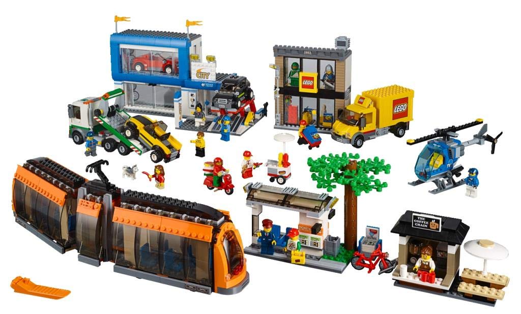 LEGO City Town 60097 City Square Building Kit