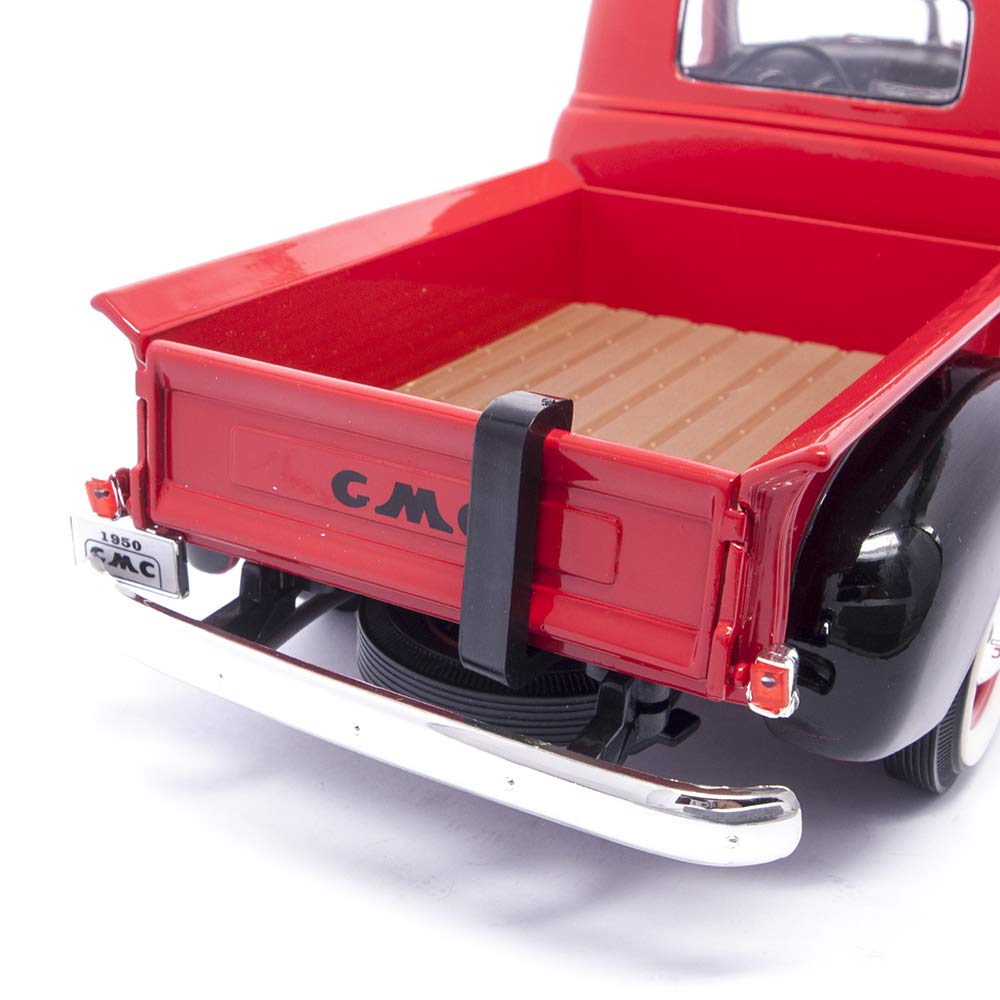 ROAD SIGNATURE 92648 Scale 1:18 1950 GMC Pick Up, Red/Black