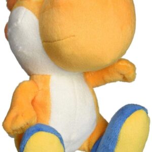 Little Buddy 1390 Super Mario All Star Collection 7" Orange Yoshi Plush