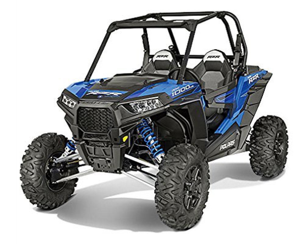 Toys & Child 57593 1/18 Scale RZR XP 1000 Polaris Dune Buggy, Woodoo Blue,unisex-children