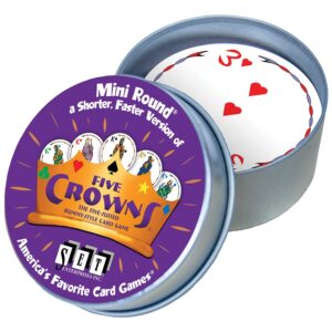 five crowns mini round card game