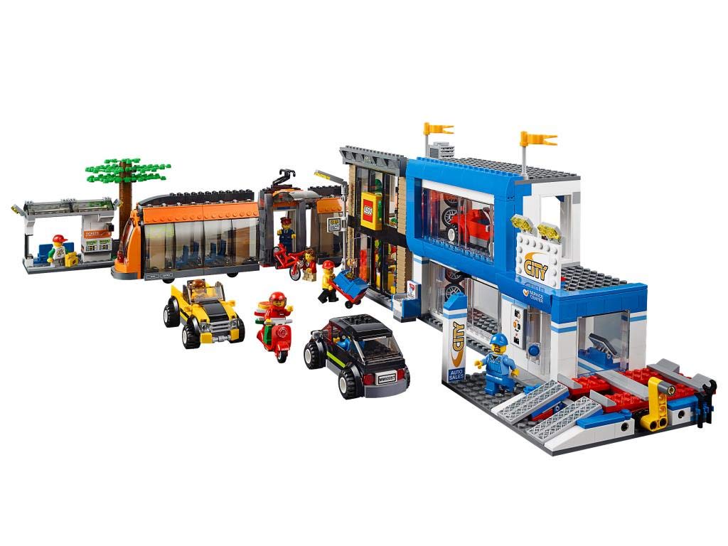 LEGO City Town 60097 City Square Building Kit