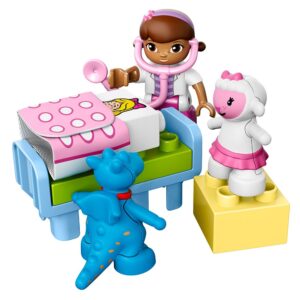 LEGO DUPLO l Disney Doc McStuffins Backyard Clinic 10606 Learning Toy for Toddlers, Large Building Bricks