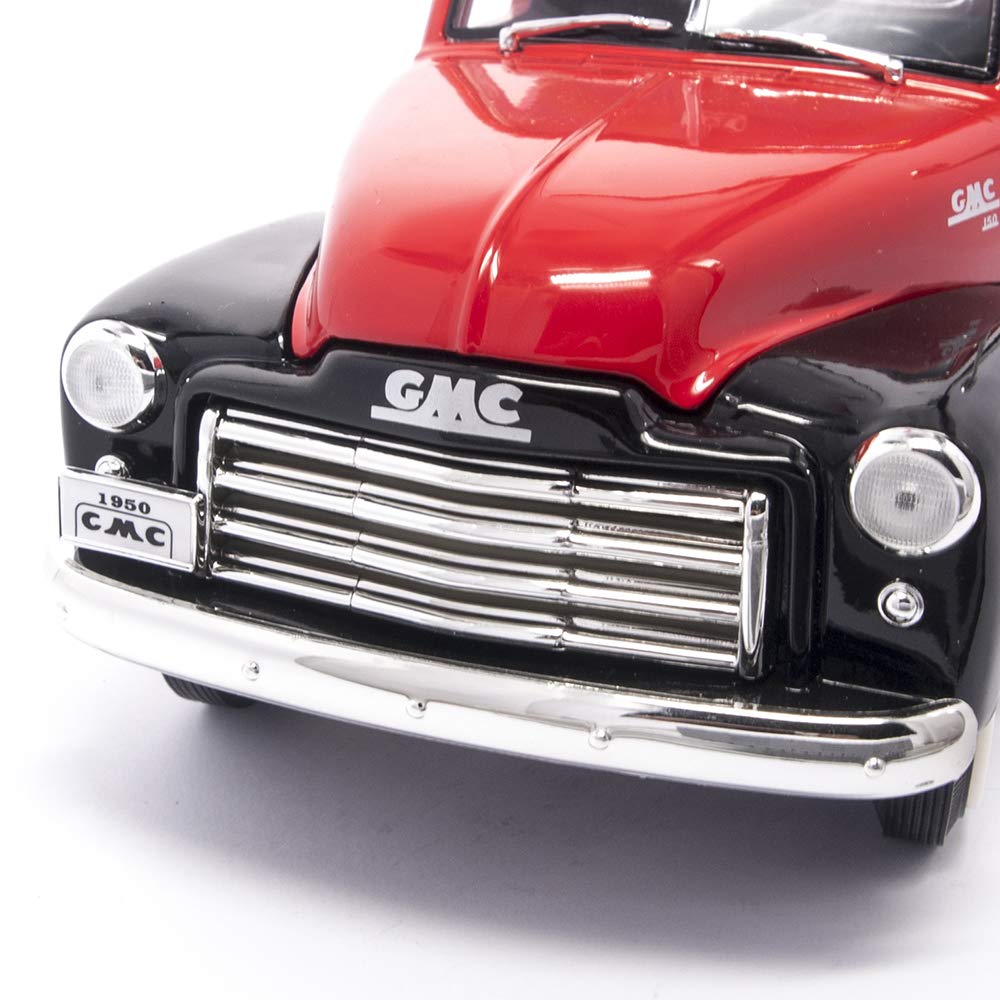 ROAD SIGNATURE 92648 Scale 1:18 1950 GMC Pick Up, Red/Black