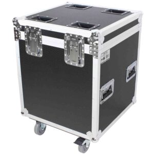 ProX XS-UTL4 ATA Utility Flight Travel Heavy-Duty Storage Road Case with 4" in casters – 22.5"x22.5"x25" Exterior