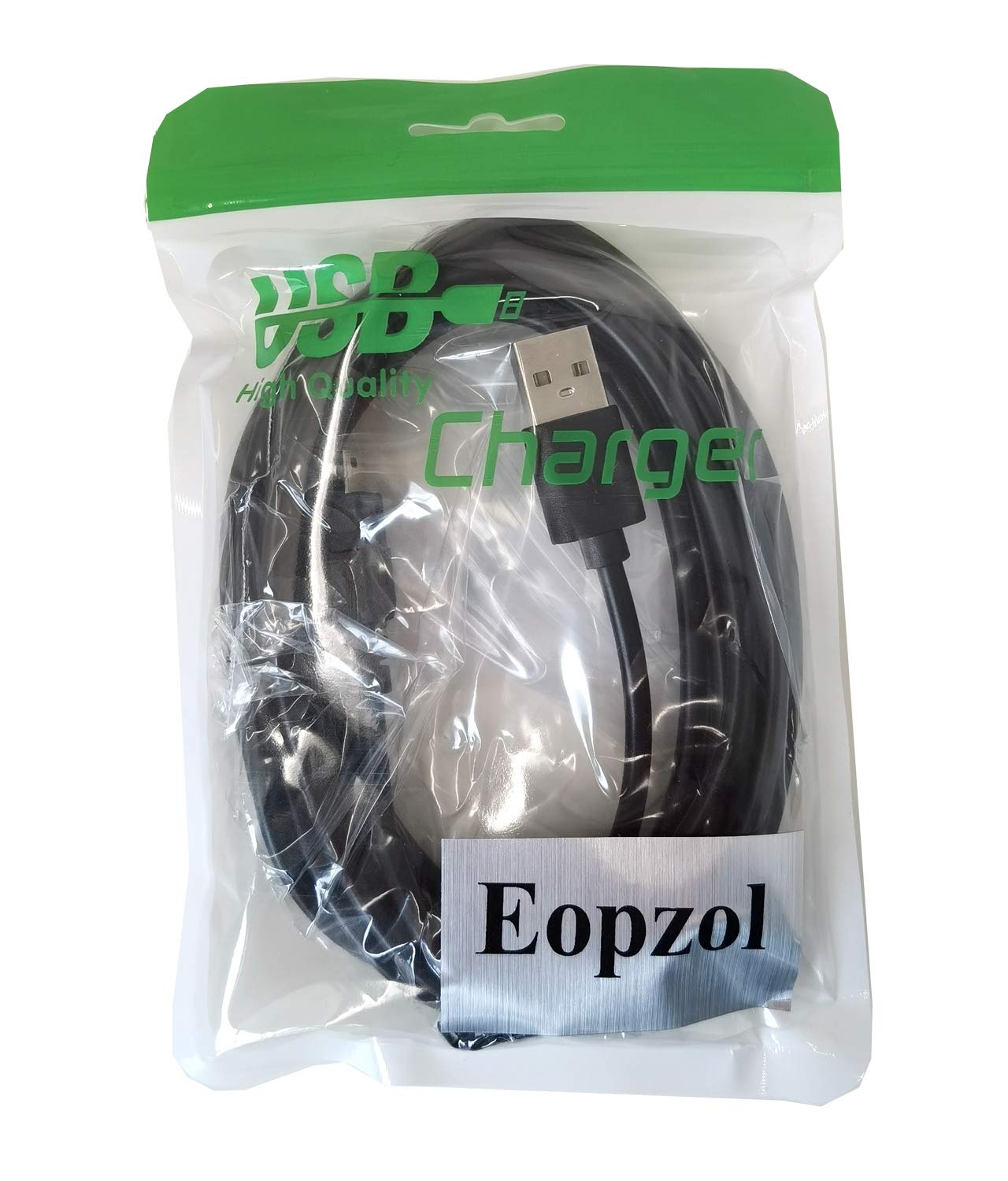 Eopzol 10ft Feet Long USB Power/Charger Cable Cord for Nintendo Wii U Pro Controller