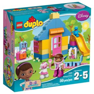 LEGO DUPLO l Disney Doc McStuffins Backyard Clinic 10606 Learning Toy for Toddlers, Large Building Bricks