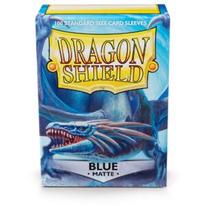 dragon shield - matte blue 100