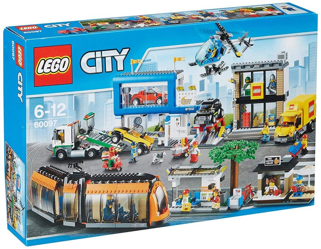 LEGO City Town 60097 City Square Building Kit