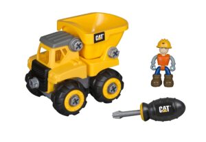 toy state caterpillar cat junior operator dump truck construction vehicle