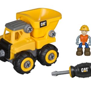 Toy State Caterpillar CAT Junior Operator Dump Truck Construction Vehicle