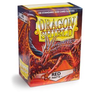 Dragon Shield - Matte Red 100