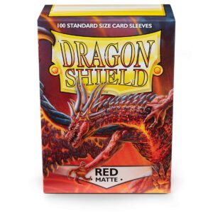 dragon shield - matte red 100