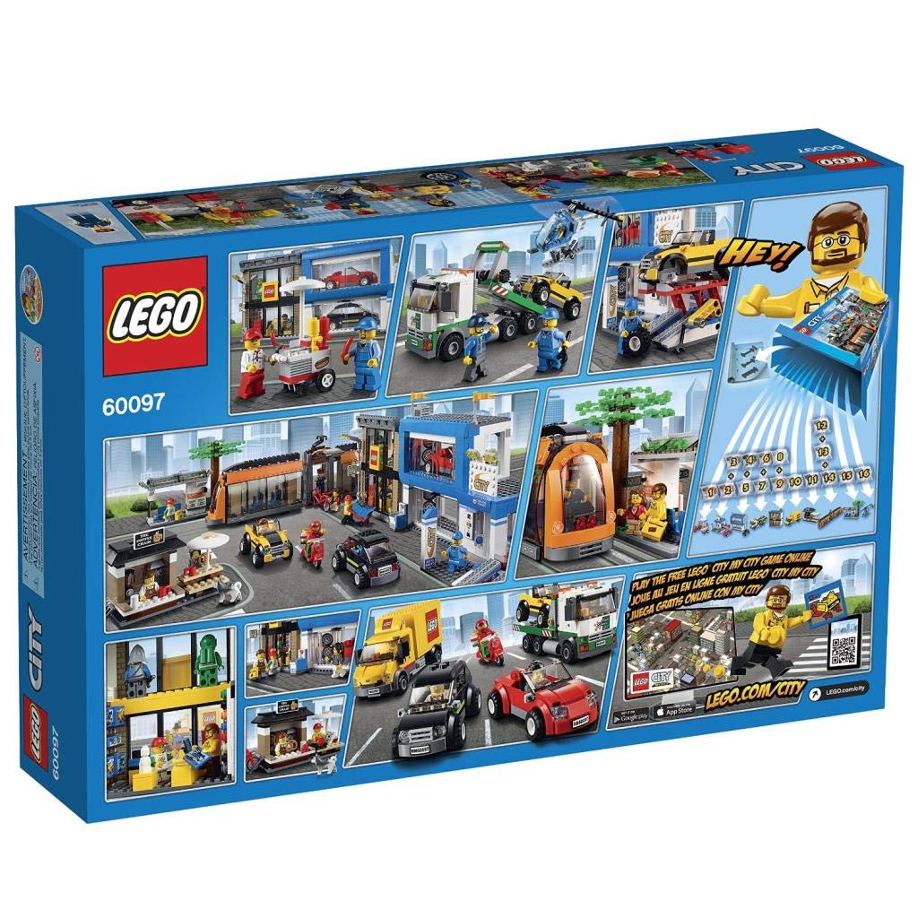 LEGO City Town 60097 City Square Building Kit