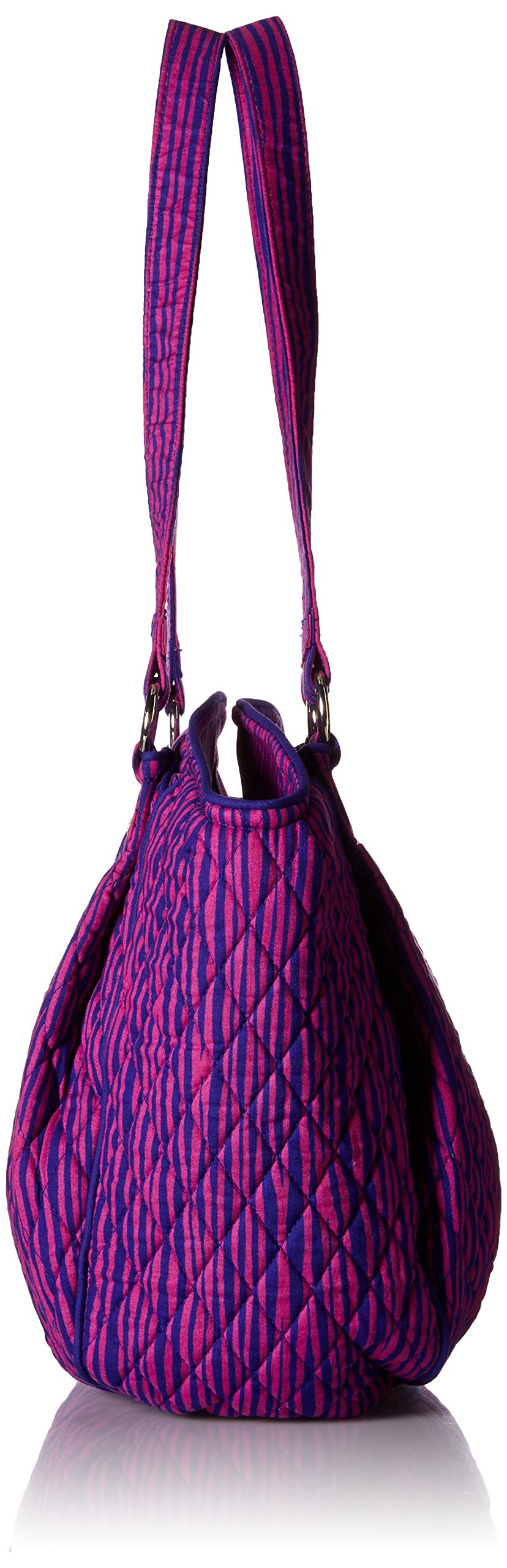 Vera Bradley Women's Glenna Impressionista Stripe Handbag, 12x5x10