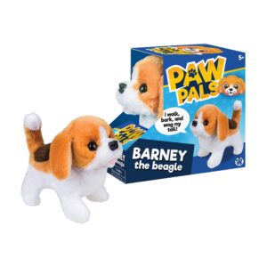 battery operated plush barney the beagle