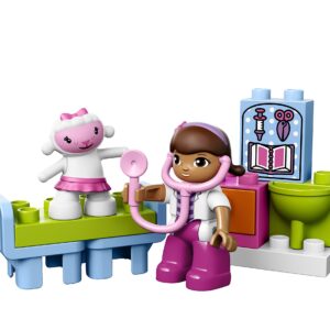 LEGO DUPLO l Disney Doc McStuffins Backyard Clinic 10606 Learning Toy for Toddlers, Large Building Bricks