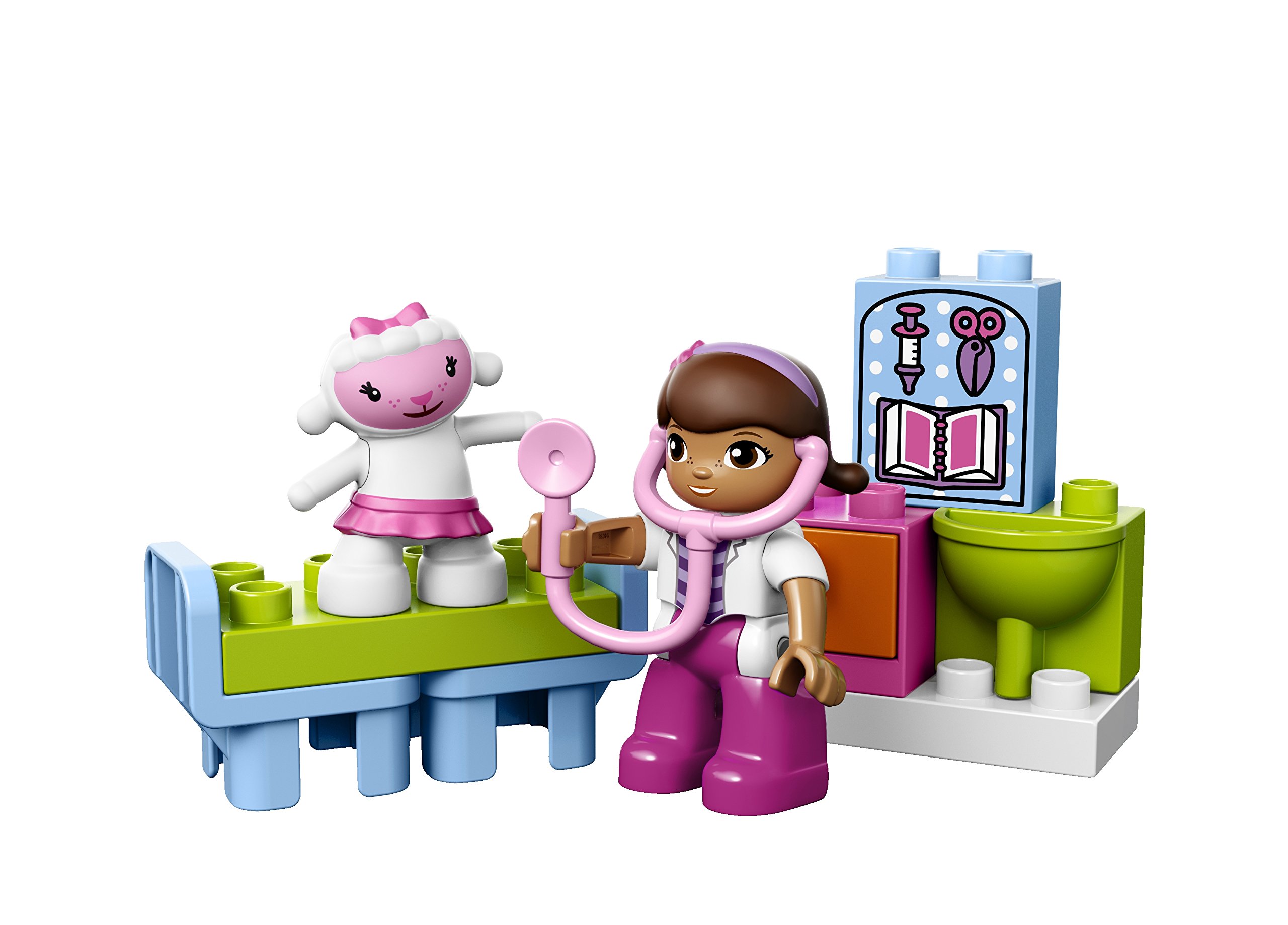 LEGO DUPLO l Disney Doc McStuffins Backyard Clinic 10606 Learning Toy for Toddlers, Large Building Bricks