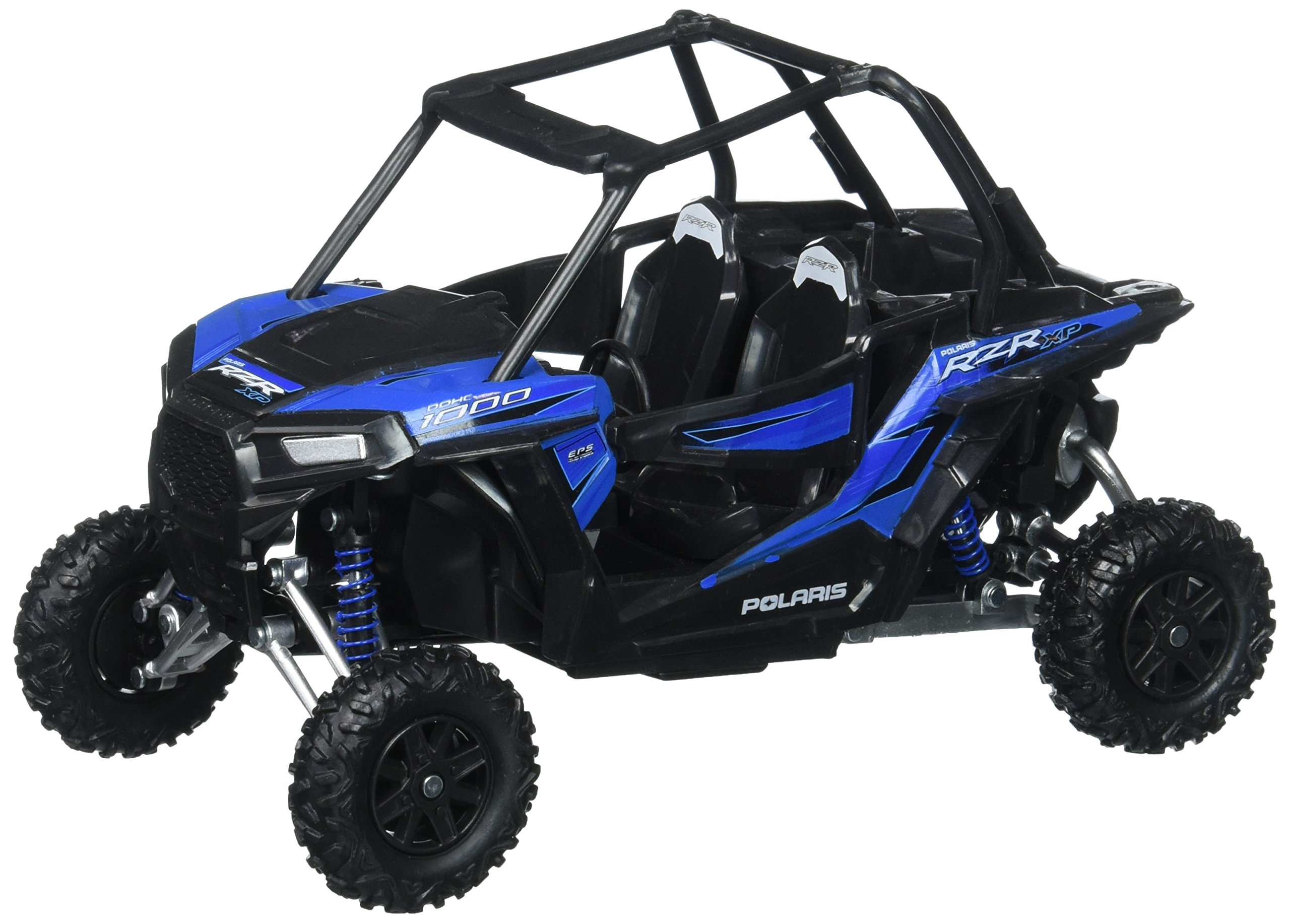 Toys & Child 57593 1/18 Scale RZR XP 1000 Polaris Dune Buggy, Woodoo Blue,unisex-children