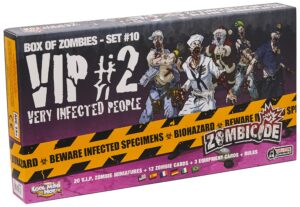 cmon zombicide box of zombies 10 very infected people 2 board game