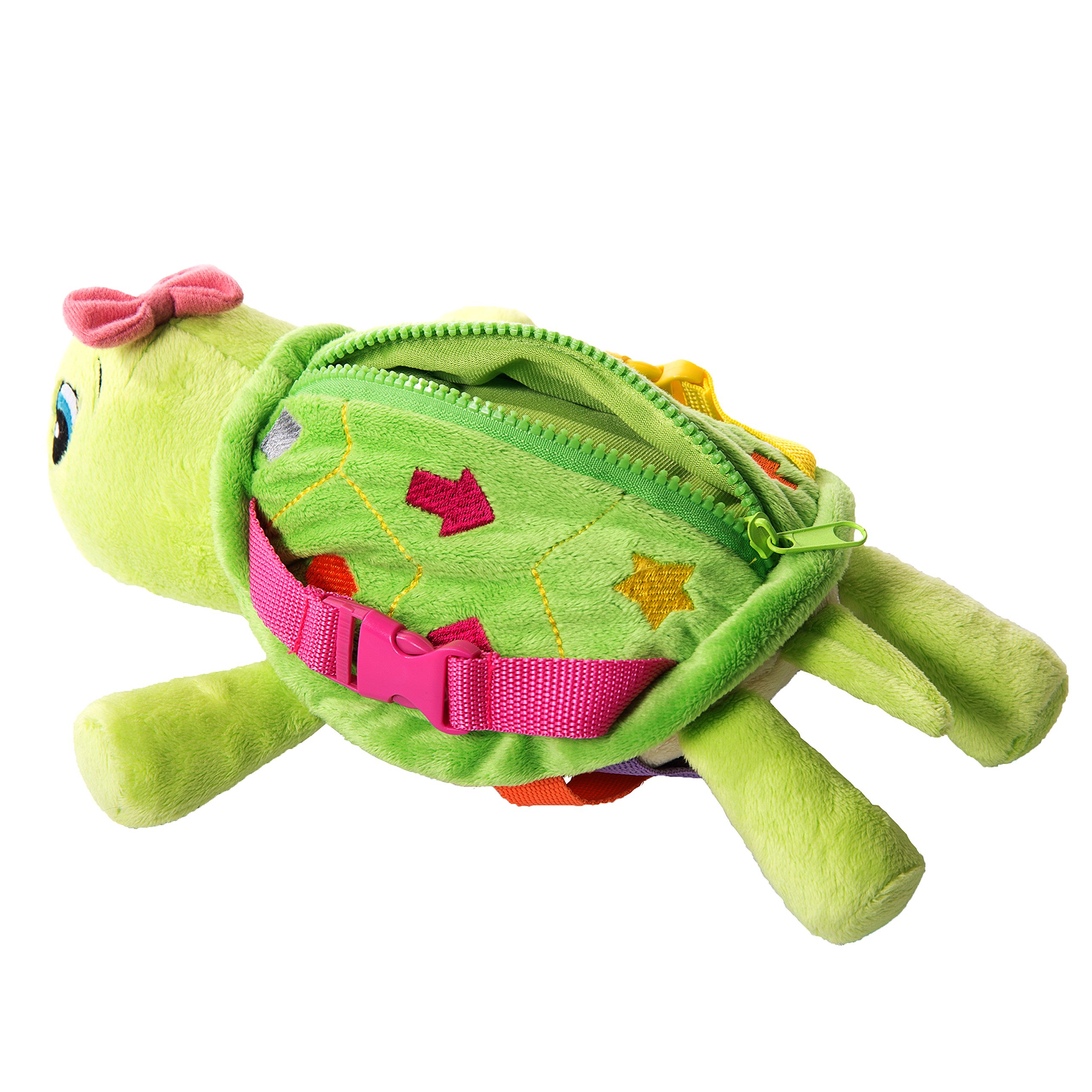 Buckle Toys - Belle Turtle - Learning Activity - Develop Motor Skills and Problem Solving - Counting and Color Recognition - Airplane Travel Essentials Kids