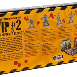 CMON Zombicide Box of Zombies 10 Very Infected People 2 Board Game