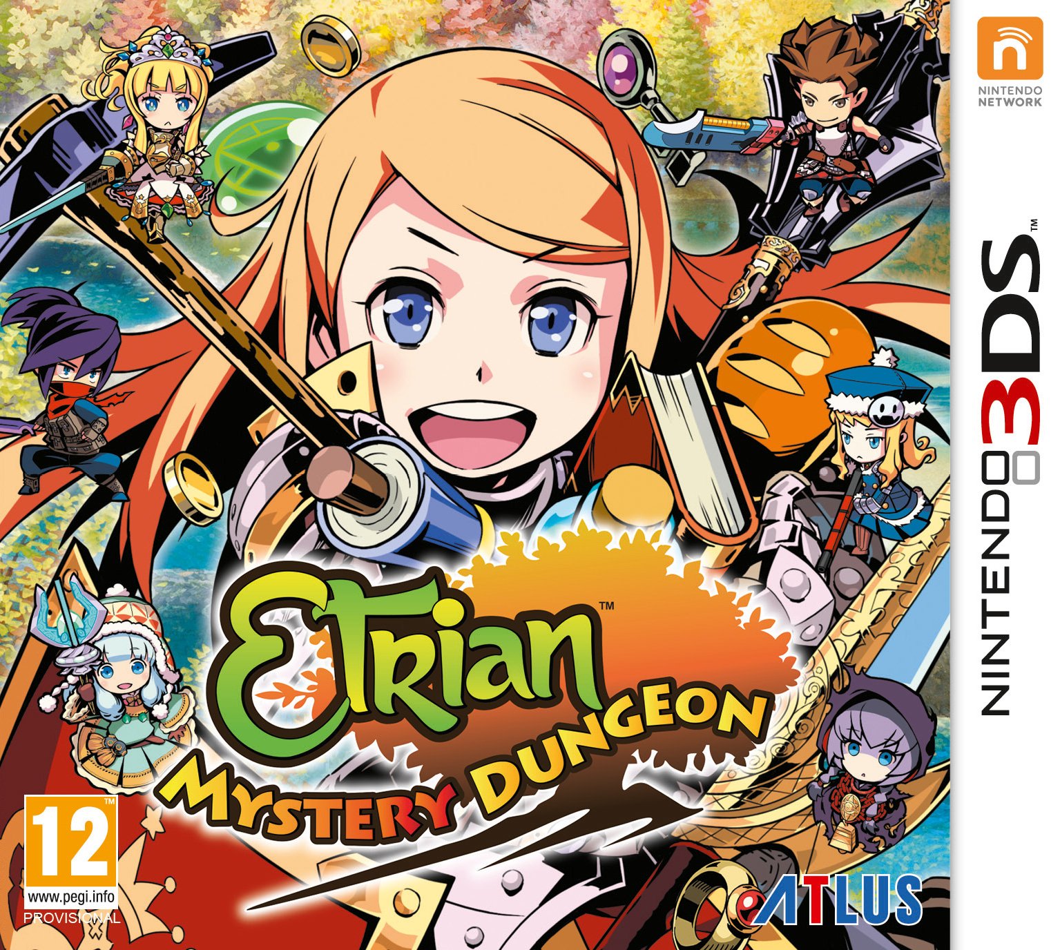 Etrian Mystery Dungeon (Nintendo 3DS)