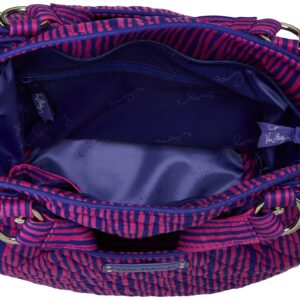 Vera Bradley Women's Glenna Impressionista Stripe Handbag, 12x5x10