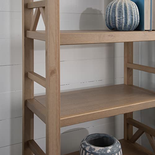 Linon Titian Driftwood Bookcase