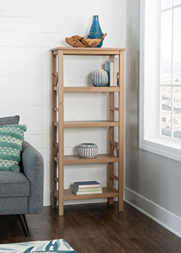 Linon Titian Driftwood Bookcase