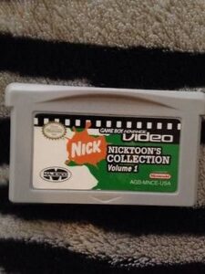 nintendo game boy advance video nicktoons collection volume 1 cartridge only