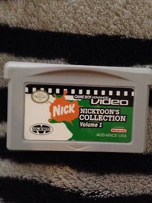 Nintendo Game Boy Advance Video Nicktoons Collection Volume 1 Cartridge Only