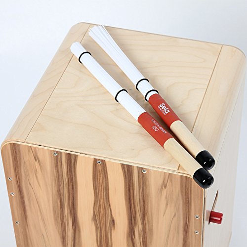 sela SE 035 Cajon Brush, Pair, Wood, 180 Rods (SE035)