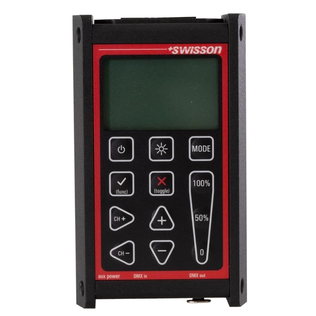 SIRS-E DMX Tester Swisson XMT-120A Measurement Tool Test Kit DMX512 Lighting