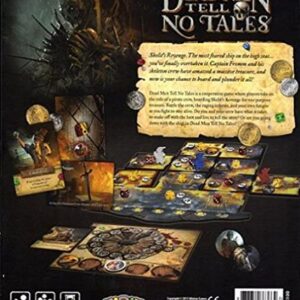 Minion Games Renegade Game Studios Dead Men Tell No Tales Strategy Boxed Board Game Ages 12 & Up for 2-5 Players 60-75 minutes playing time