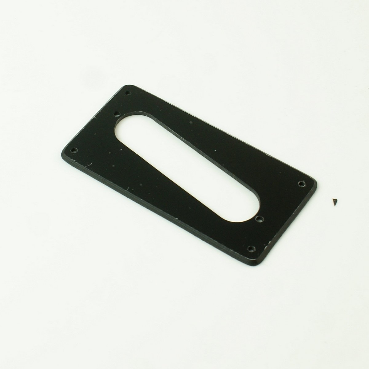 (G22) Humbucker To Strat style Singl Coil Pickup Adapter Ring,Slant, 1ply black